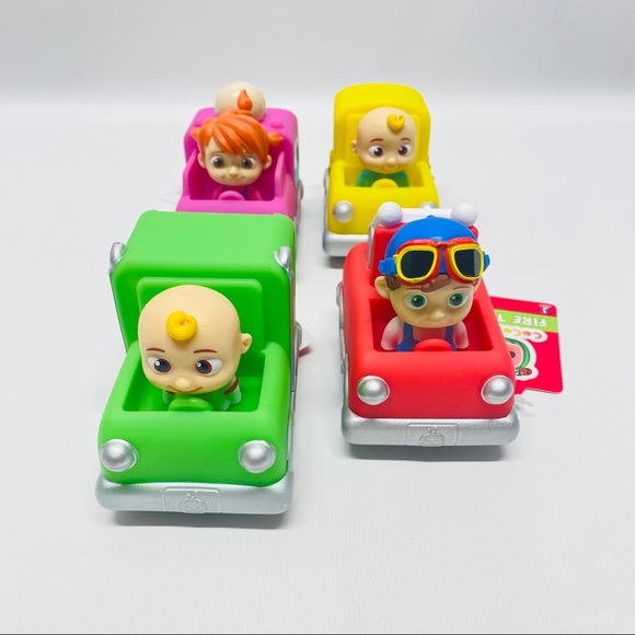 Toys | Cocomelon 4 Mini Cars Vehicles | Poshmark